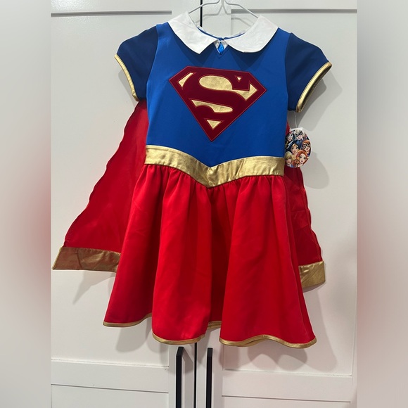 DC Comics | Other | Nwt Dc Comics Supergirl Medium 78 Child Costume ...